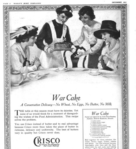 War-time Cake – History in the Making