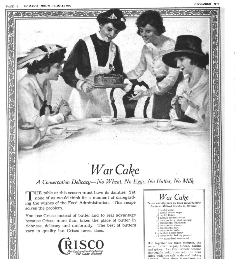 War-time Cake – History in the Making